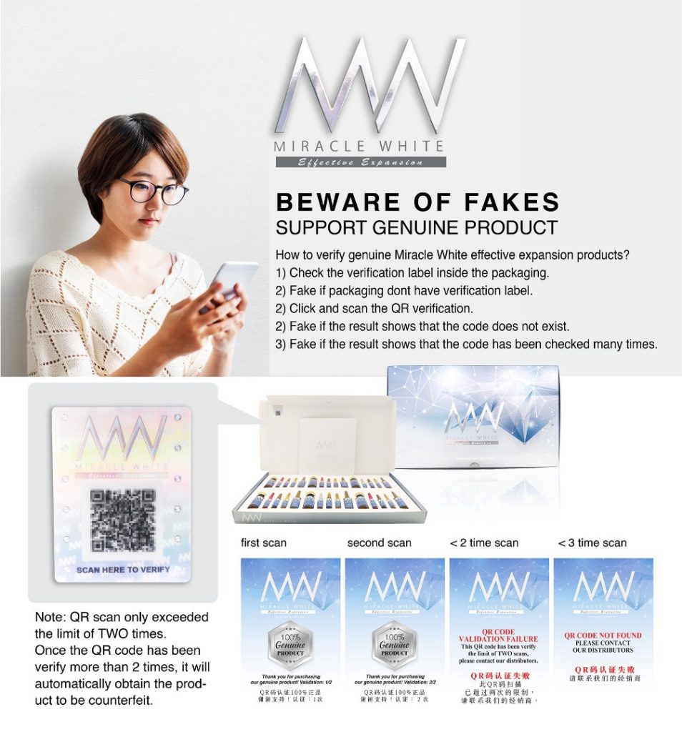 MIRACLE WHITE (BLUE BOX) REGAIN EFFECTIVE EXPANSION PERFECTION SKIN ...